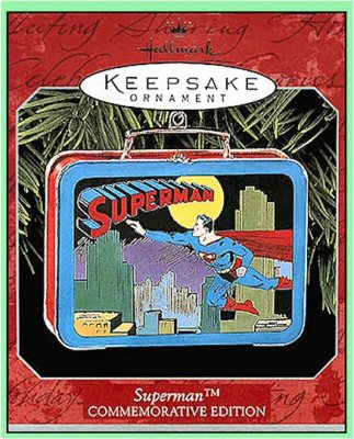 1998 Miniature Superman Lunch Box Tin Collectible Keepsake ...