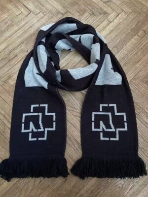 Rammstein Scarf Official Merchandise - Black - Used (Read Description ...