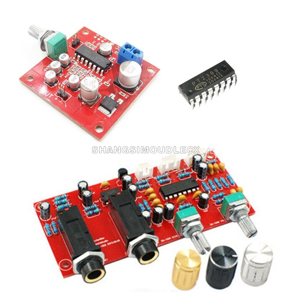 NE5532 PT2399 DIP SOP Microphone Amplifier Board Reverberation Panel IC Suite | eBay