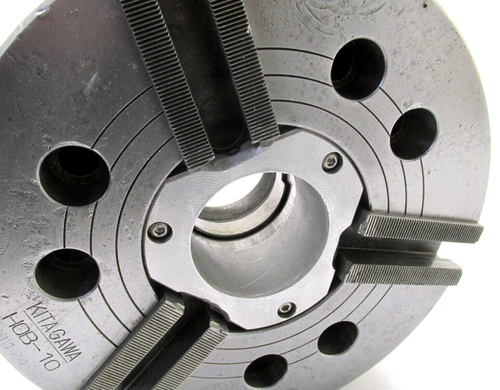 KITAGAWA 10" THREE-JAW CNC LATHE POWER CHUCK w/ A2-8 MOUNT - #HOB-10 | eBay