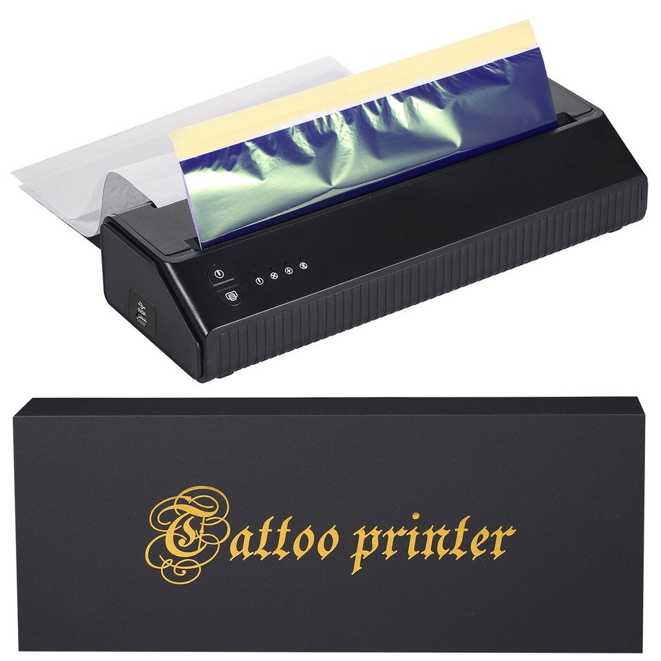 Wireless Thermal Printer Tattoo Stencil Printer Tattoo Transfer Copier ...