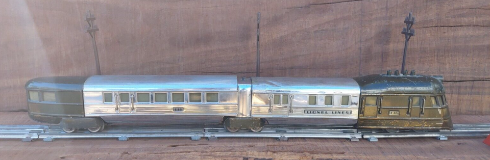 VINTAGE LIONEL FLYING YANKEE TRAIN SET 616 , 617 , 617 , 618 | eBay