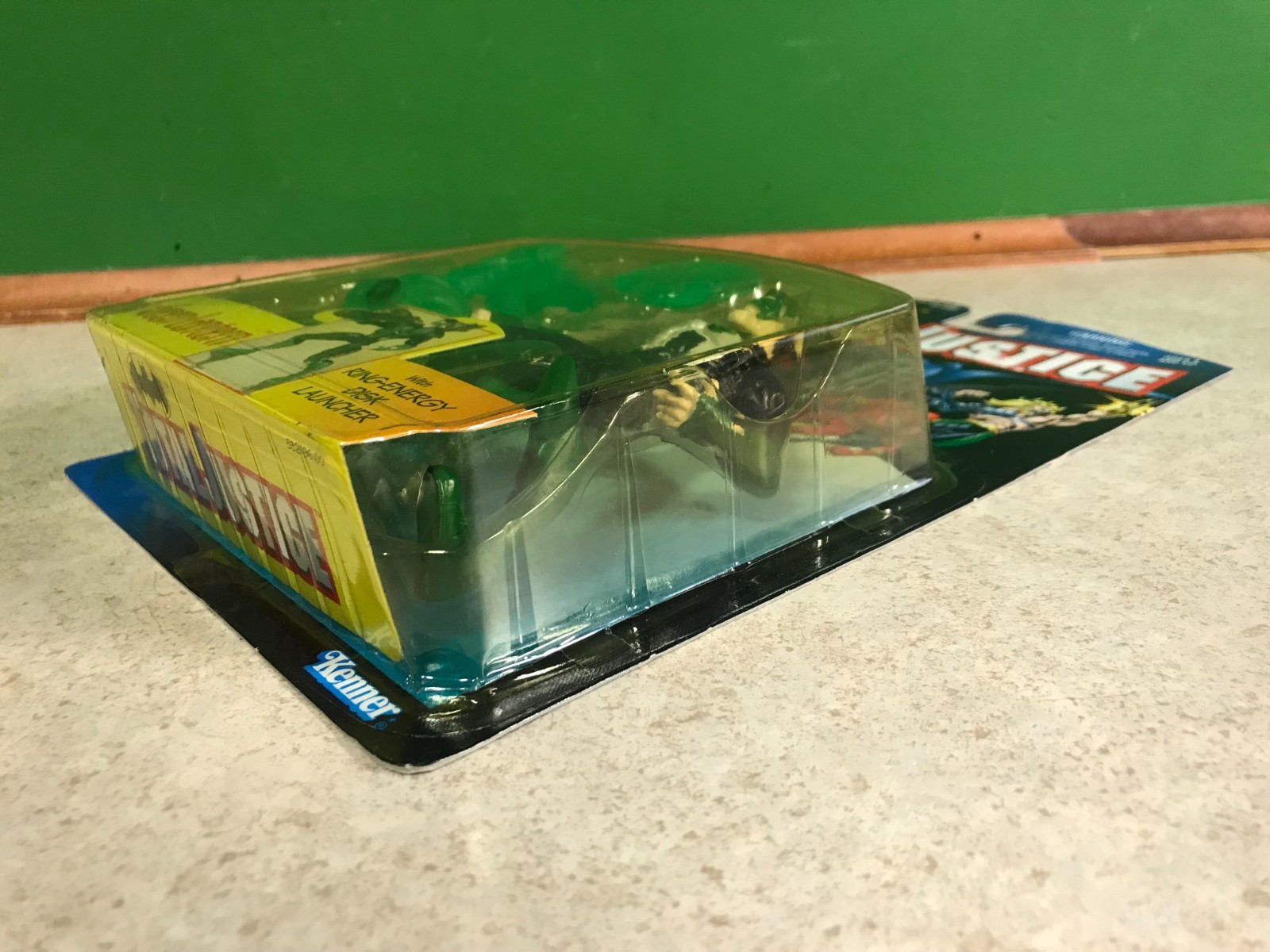 Kenner DC Total Justice Figure NIB Green Lantern w Ring-Energy Disk ...