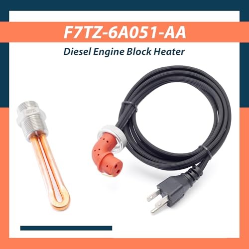 F7TZ-6A051-AA Diesel Engine Block Heater Replacement for Ford F-250 F ...