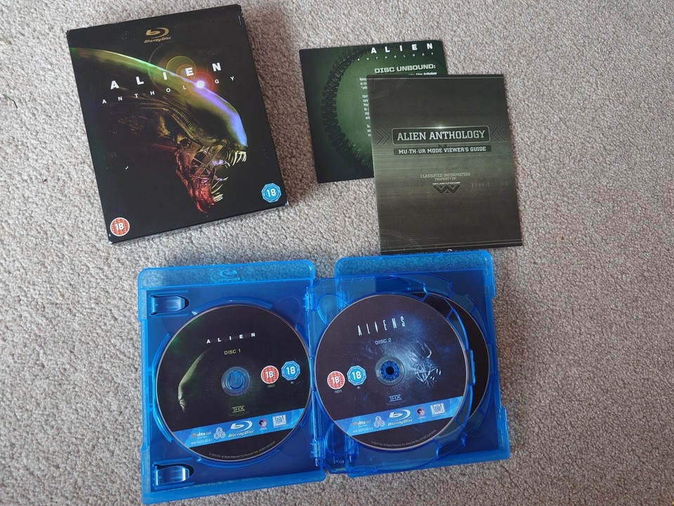 Alien Anthology Blu Ray Box Set 6 Disk | eBay UK