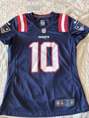 NFL Nike Women's Blue Drake Maye New England Patriots Jersey Size S | eBay