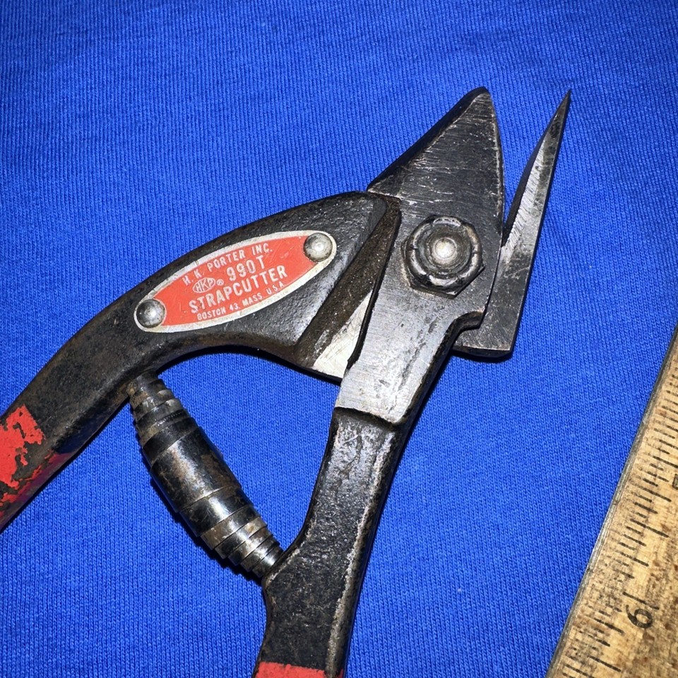 Vintage H.K. Porter Inc 990T STRAPCUTTER, Boston, MA Cutter Tool | eBay