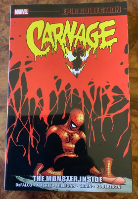 Carnage Epic Collection Vol 3 The Monster Inside TPB Spider-Man Venom ...