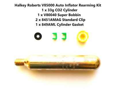 33g Lifejacket Rearming Kit for Halkey Roberts V85000 Auto Inflator ...