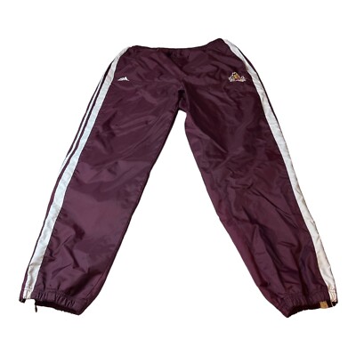 Adidas Vintage Arizona State ASU Men's Windbreaker Pants Nylon Lined ...