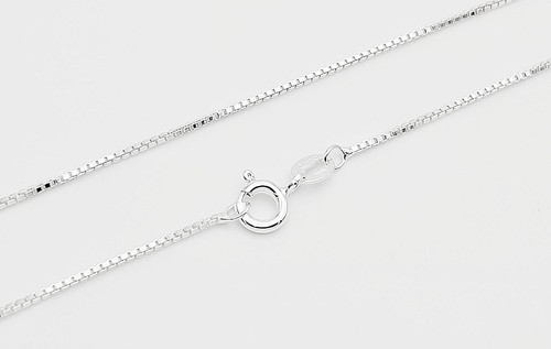 Sterling Silver 1MM Box Chain 18 Inch Long | eBay