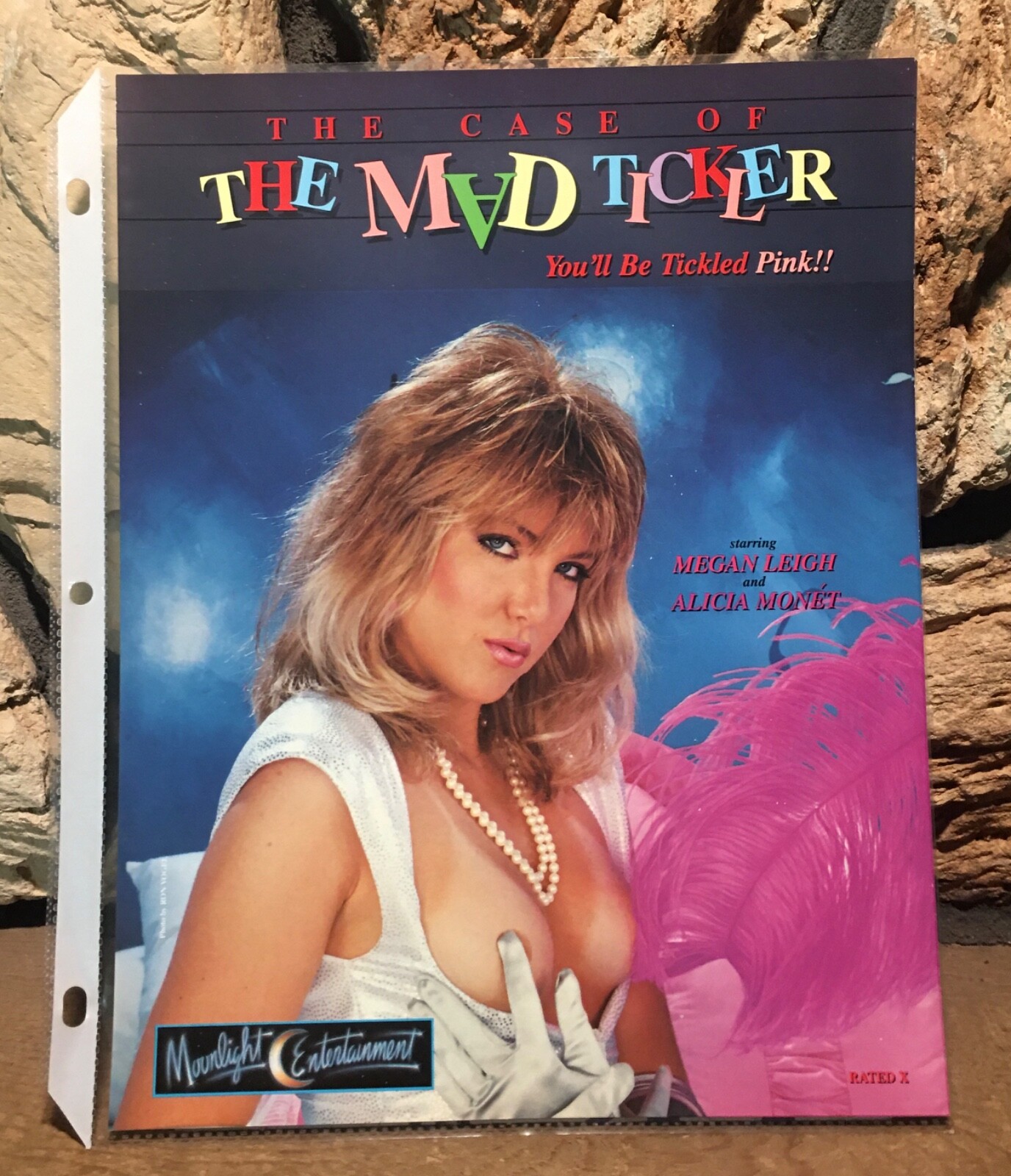 The Case Of The Mad Tickler High-Gloss Ad Slick XXX Adult | eBay