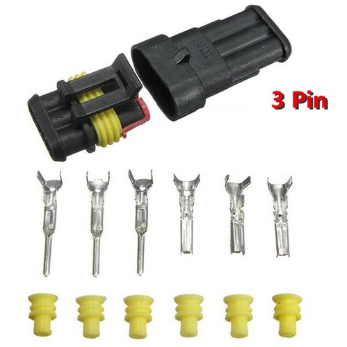 Car AUTO Blade Fuses 1-6 Pin Electrical Wire Connector Waterproof Plug ...