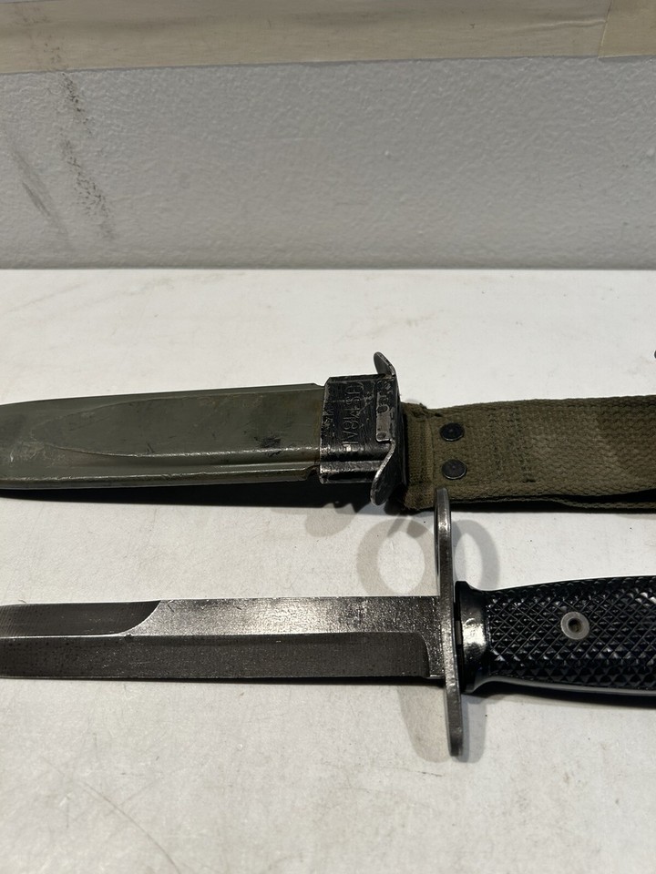 Vintage Knife M7 M8A1Scabbard Sheath Vietnam War Era US, #64 | eBay