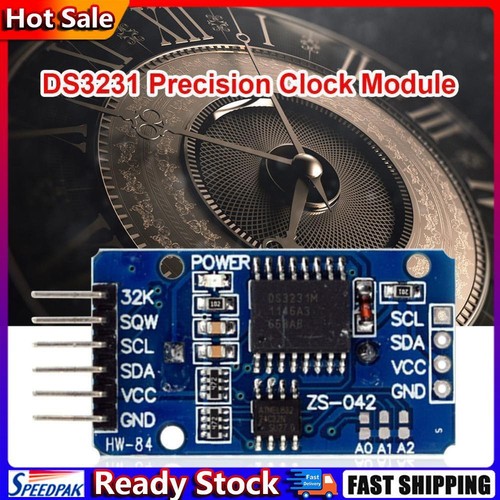 HW-084A DS3231 AT24C32 Precision Clock Module IIC RTC Real Time Clock ...