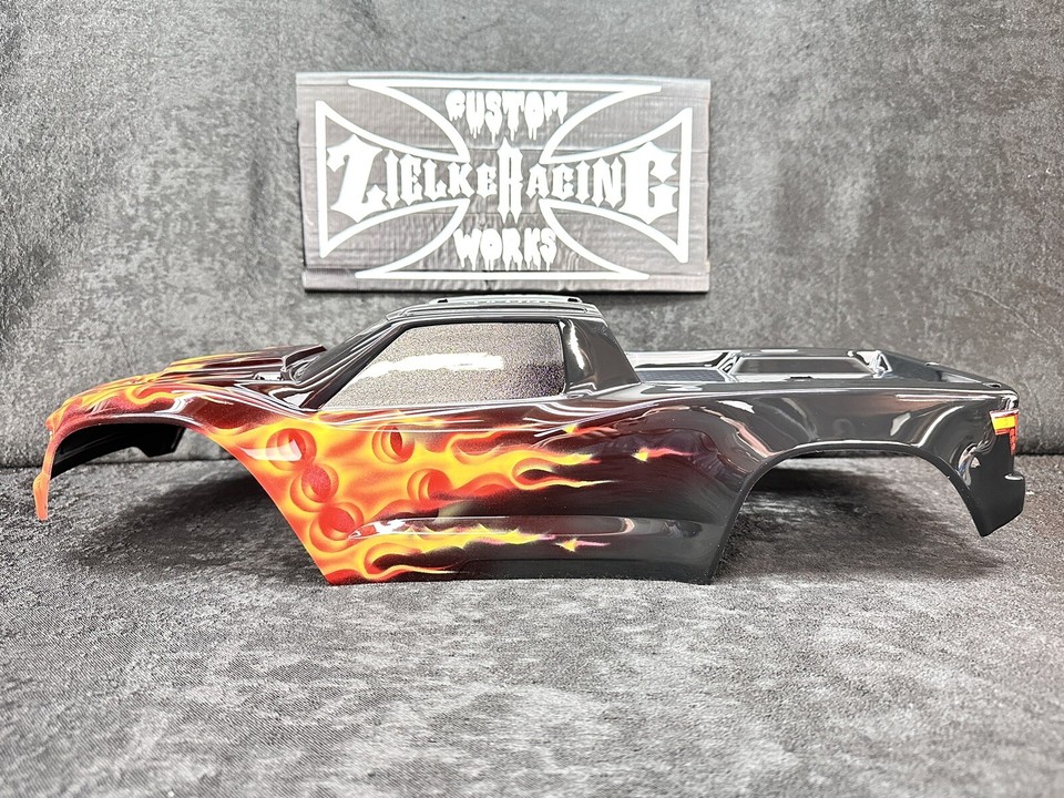 CUSTOM PAINTED RC 1/8 TRUCK BODY TRAXXAS MAXX V2 WIDEMAXX TRA8918 8918 ...