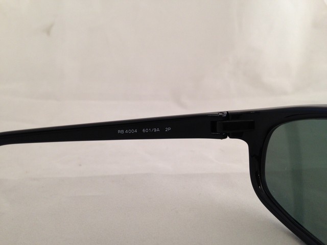 Ray Ban RB3269 006 Black Flex Hinges G15 Flight Metal Wrap Sunglasses ...