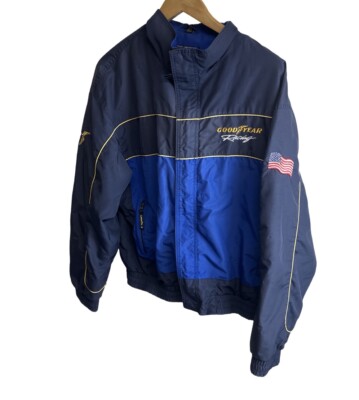 Vintage Goodyear Racing Men’s Jacket Size Large | eBay