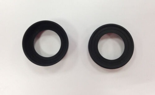 Pair Microscope Eyepiece Eye Guards Eyeshields Eyeguard Foldable 34mm ...