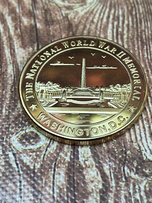 Challenge Coin The National World War II Memorial Washington DC | eBay