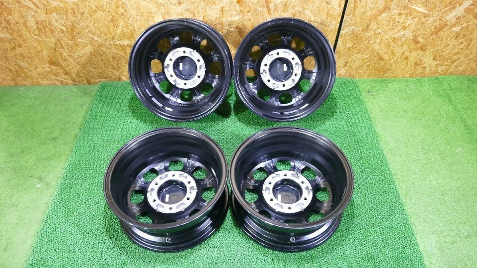 S6699Is Hot Stuff Mad Cross Mud 15 Inch Aluminum Wheel 6J 33 139.7/6H ...