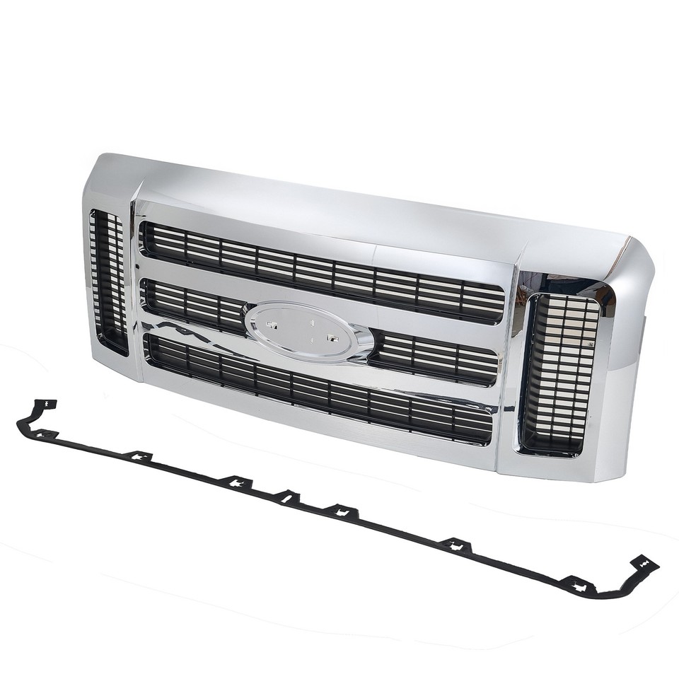 Front Grille Assembly for 2008-2010 Ford F250 F350 F450 F550 Super Duty ...
