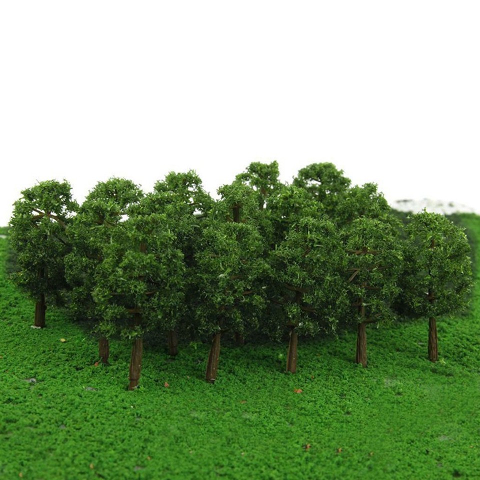 Model Trees High Quality Model Trees Plastic Scale Tree Train Layout ...