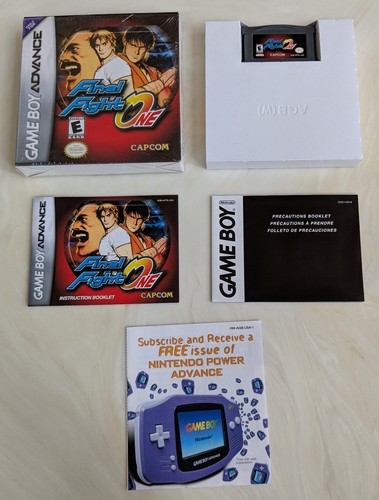 GEM MINT Final Fight One Nintendo Game Boy Advance GBA In Seal Complete ...