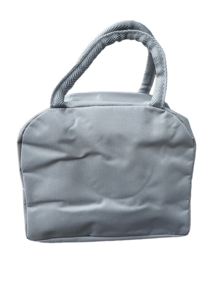 Brivilas Panda Solid Gray Insulated Lunch Bag Tote Lunch Bag Work Tote ...