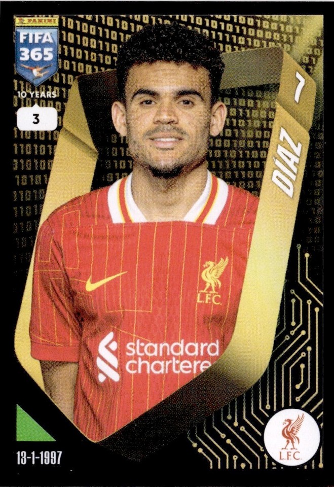 Panini FIFA 365 2025 10 Years Sticker - Aus ALLEN aussuchen - Teil 1 ...