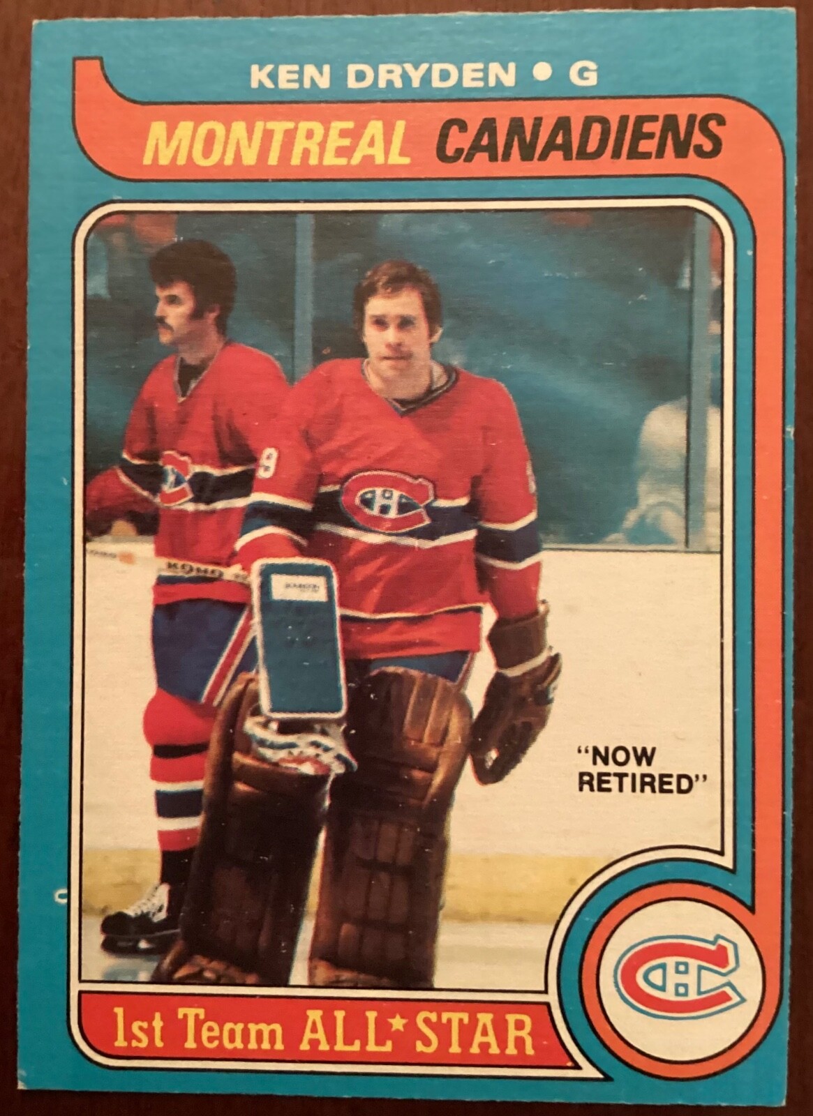 Vintage Hockey Card OPC 1979-80 Ken Dryden AS #150 Montreal Canadiens ...
