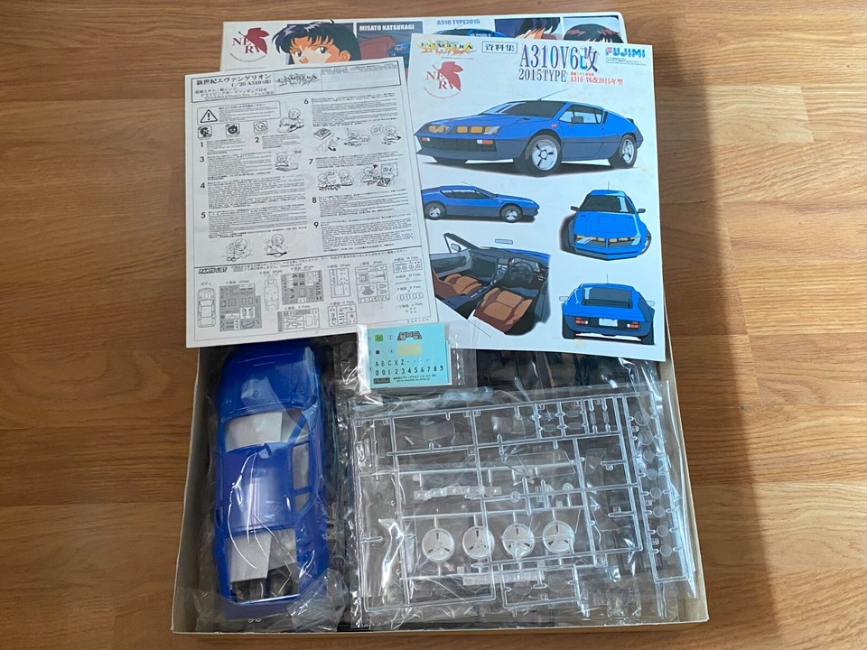 Fujimi Evangelion A310 V6 Kai 2015 Model kit Misato´s Car with Misato ...