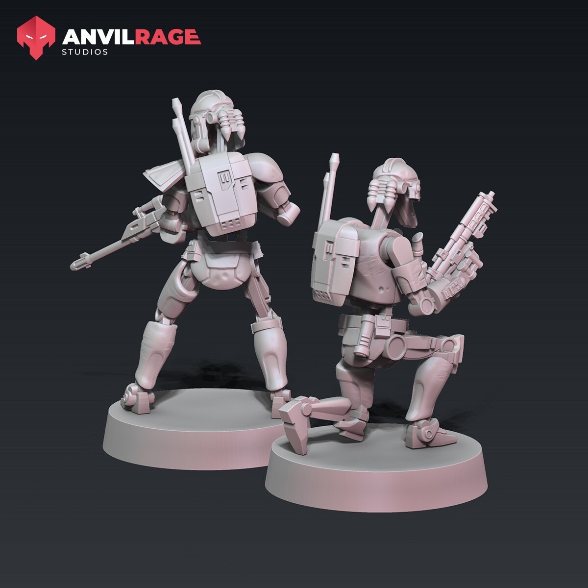 Clankers covert ops (2) - Star Wars Legion Scale/Roleplay resin ...