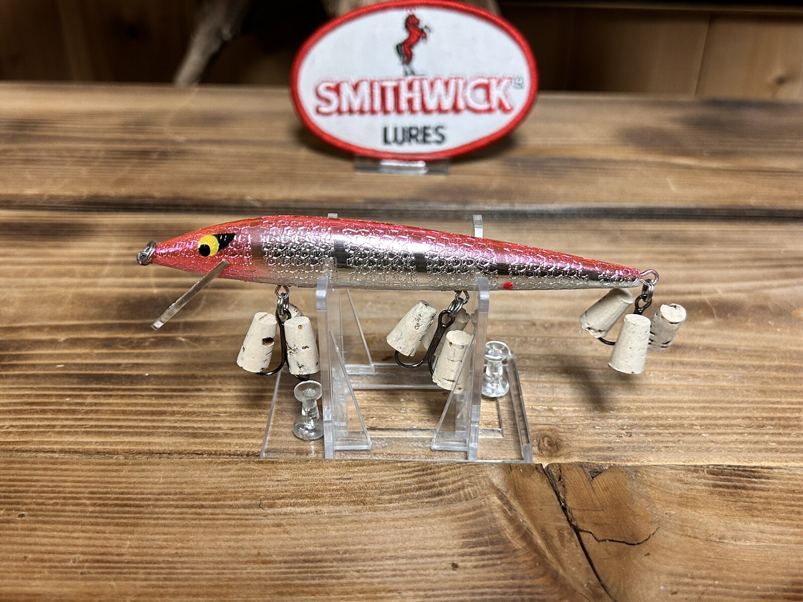 Vintage Smithwick Suspending Rattlin Rogue 4-1/2” Walleye Bass Fishing ...