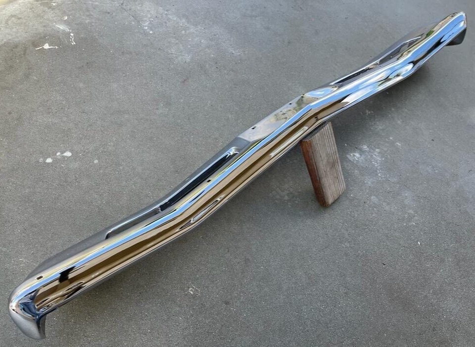 1968-1969 Plymouth Road Runner GTX Front Bumper | Triple Plated Chrome ...