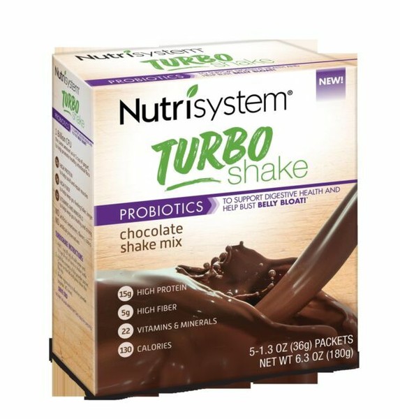Nutrisystem Turbo Chocolate Shake Mix 1.4 Oz 20 Count for sale online ...