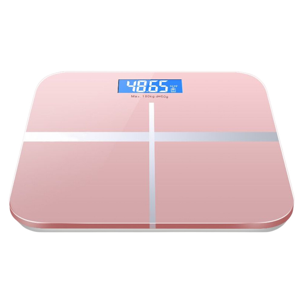 Intelligent Weight Scale Human Scale Temperature Measurement (Pink ...