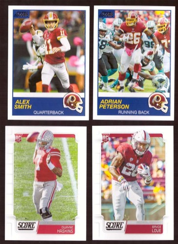 2019 Score Football Team Set - Washington Redskins | eBay