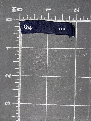 GAP Logo Brand Patch Tag Clothing Clothes Fashion Apparel Style Jeans ...