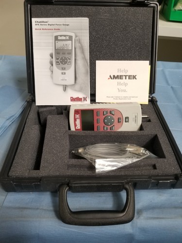 Ametek/Chatillon DFE Series Industrial Handheld Digital Force Gauge ...