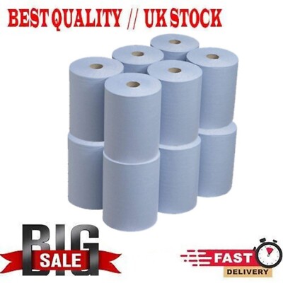 Blue rolls 12 Pack Blue Rolls Centrefeed Blue Roll 2 Ply Embossed Blue ...
