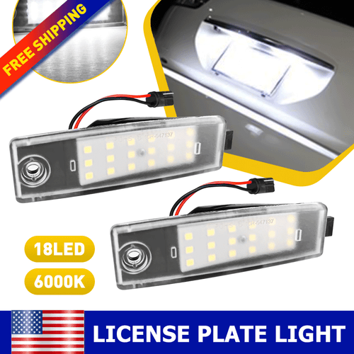For Toyota Highlander/Scion xB/Lexus RX300 2X White LED License Plate ...