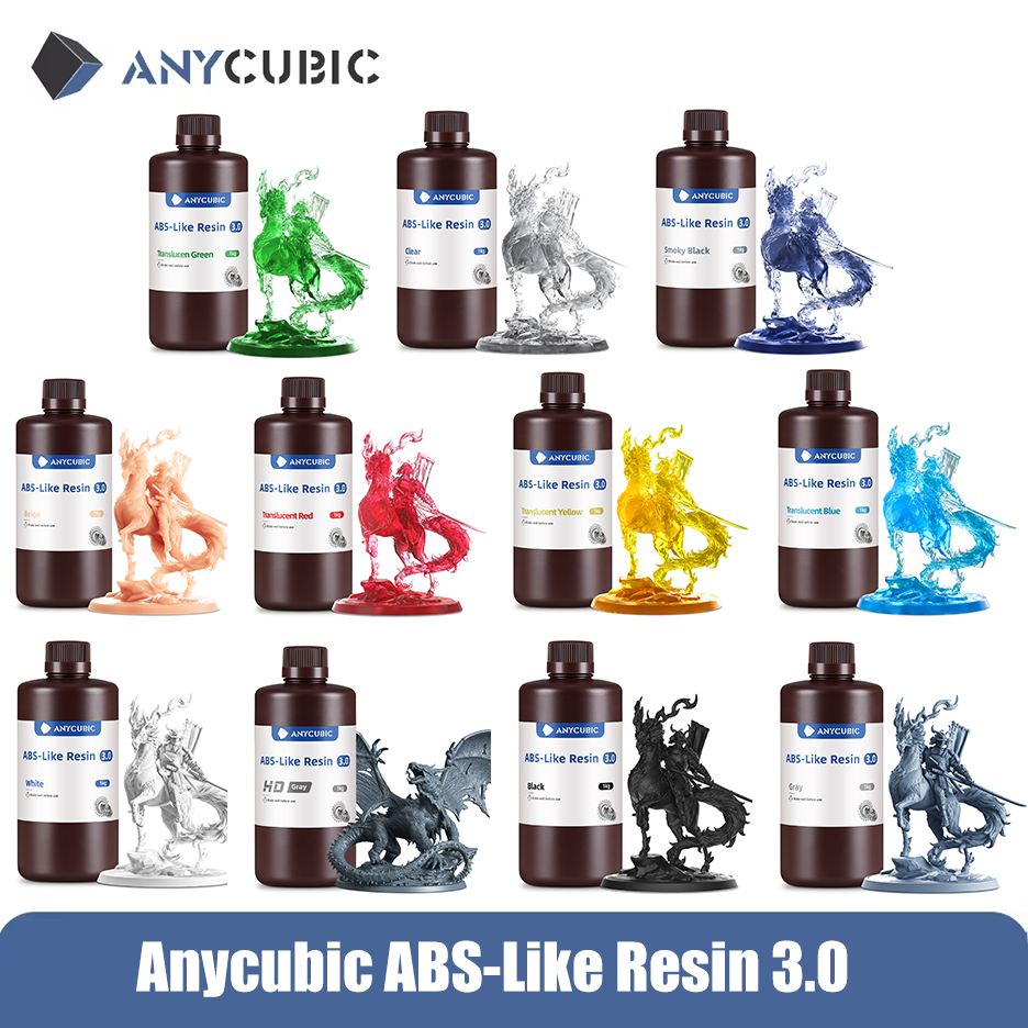 ANYCUBIC Water-Wash 2.0/ABS-Like Pro 2/Standard/DLP/High Clean/Plant ...