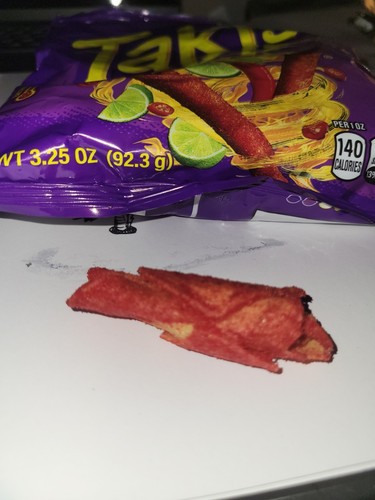 5g Heavy Weight Single Takis Fuego Hot Chili Pepper & Lime Tortilla ...