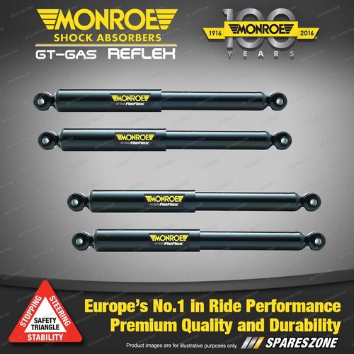 Monroe F + R Reflex Shock Absorbers for Ford Ranger PJ PK Cab Chassis ...