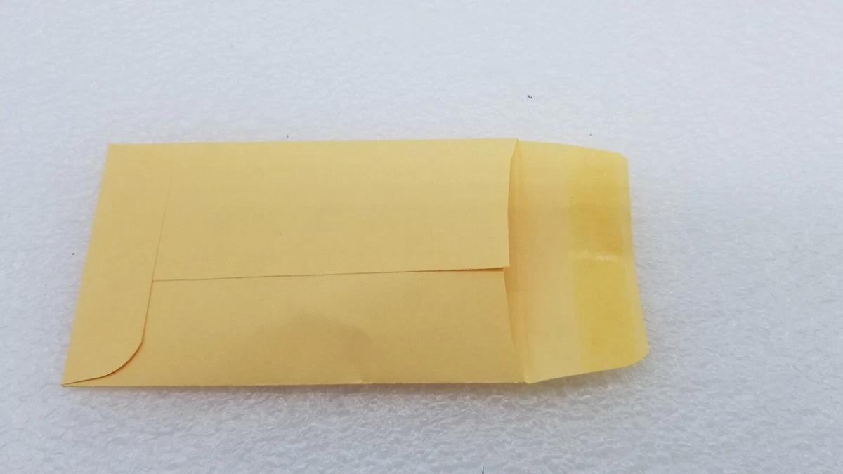 Small Manila Envelopes