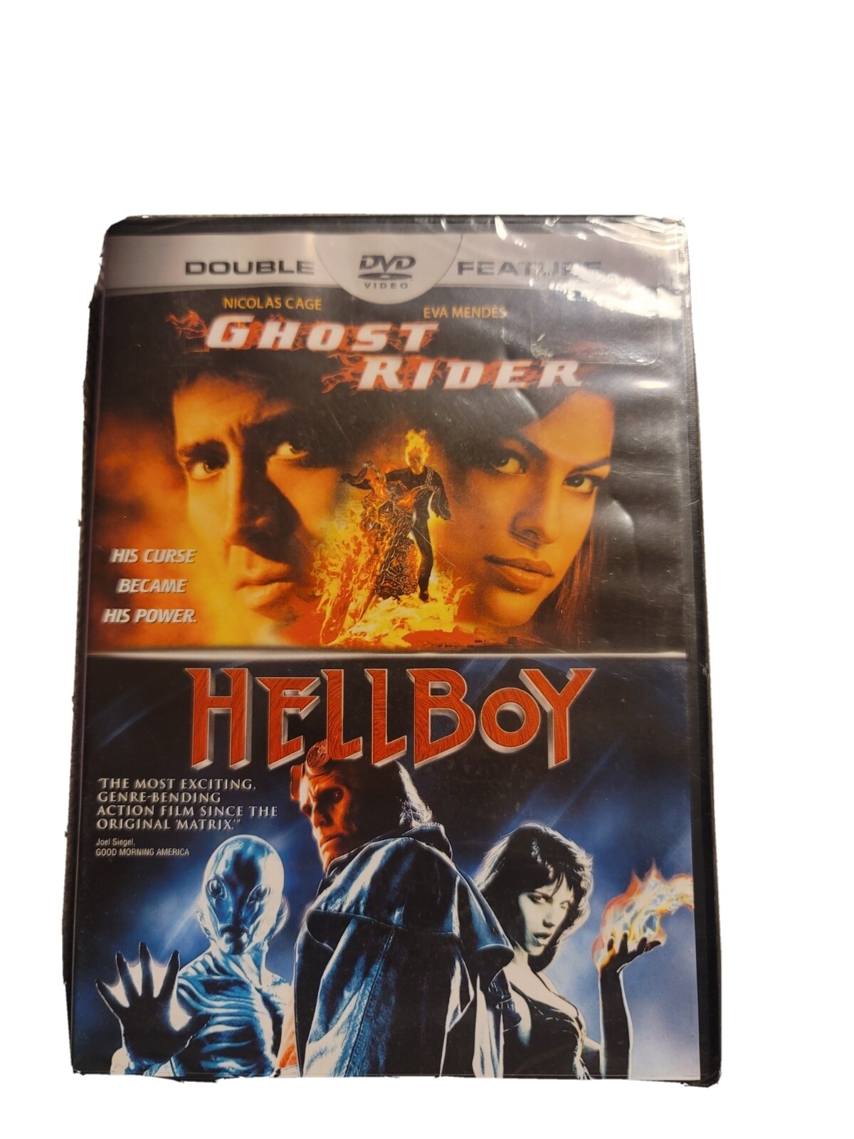 GHOST RIDER / HELLBOY Double Feature DVD BRAND NEW FACTORY SEALED Free ...