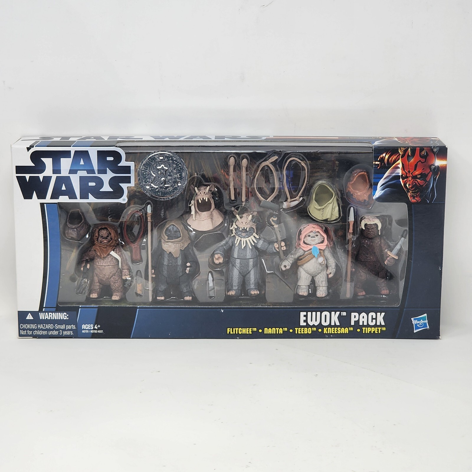 Hasbro Star Wars Ewok Pack 5 Action Figures Teebo Tippet Brand New ...