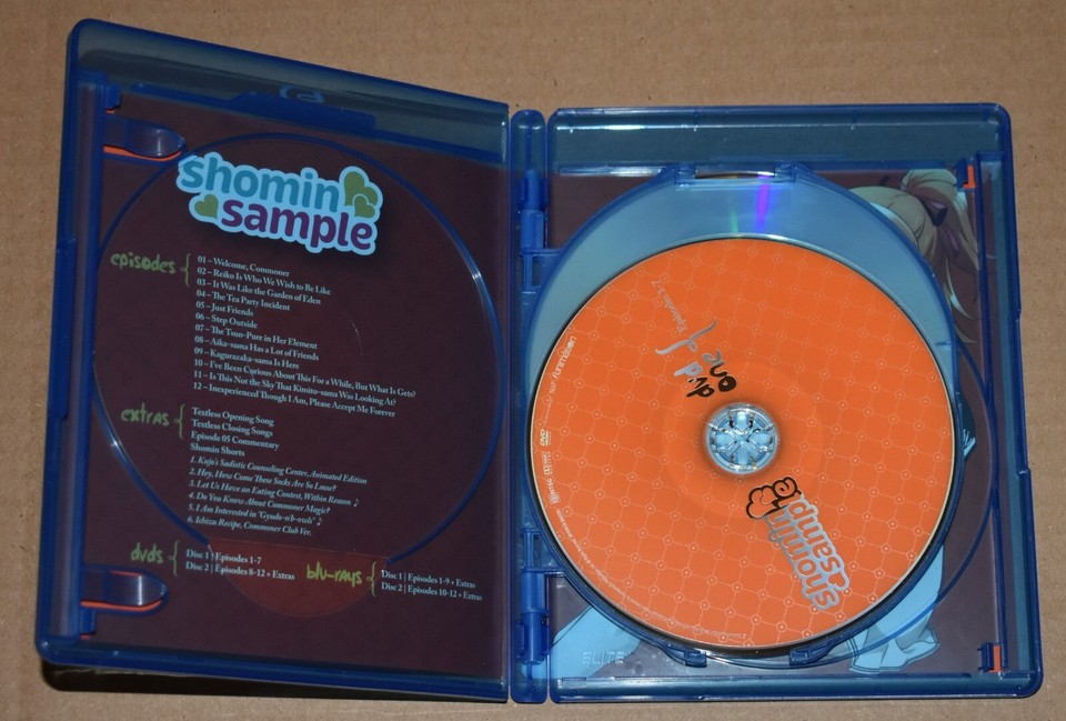 Shomin Sample Complete Series Blu-ray DVD Anime Funimation Japan NM ...