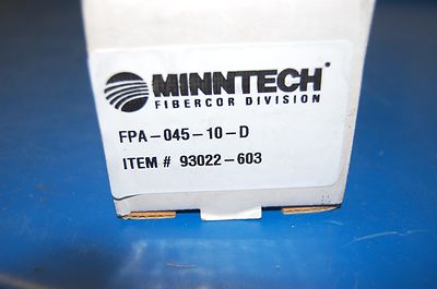 Minntech Fibercor Div. FPA-045-10-D, Item# 93022-603 | eBay